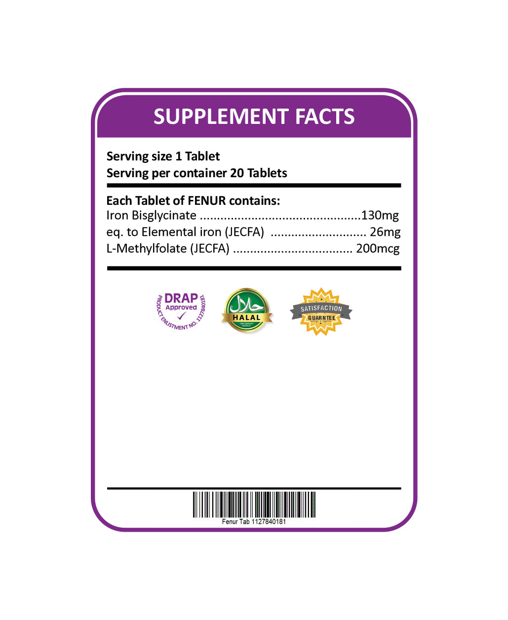 FENUR Tablets – Nurture Wellness